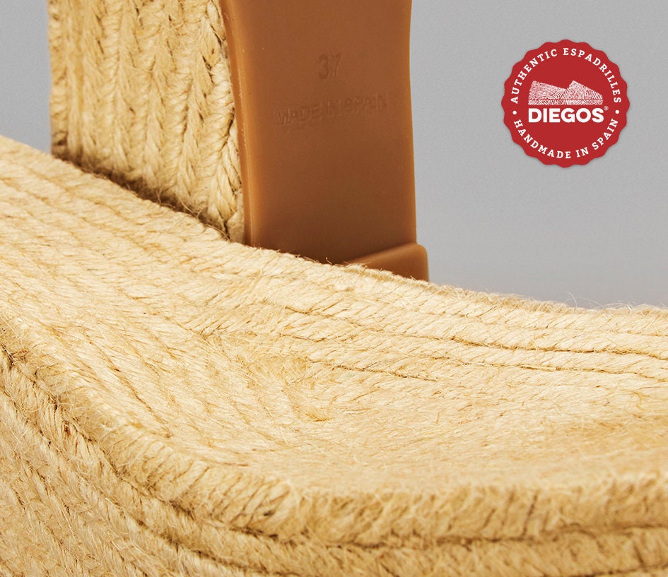 Belen Espadrilles Platform Rope Soles Made in Spain Make - Etsy