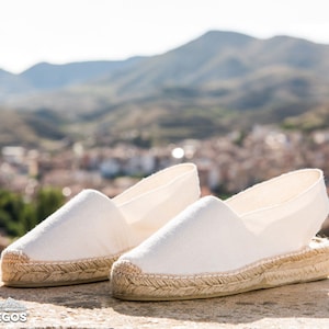 Espadrilles Medium Wedge Rope Soles | Made in Spain | Make Your Own ...