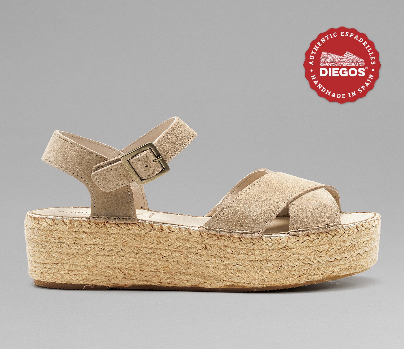 Espadrilles Medium Platform Rope Soles Made in Spain Make - Etsy