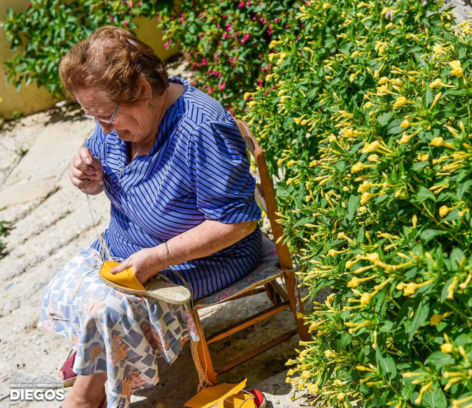 Diegos® Men's Classic Flat Dijon Yellow Espadrilles Shoes | Etsy