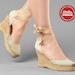 Espadrilles Platform High Wedge Rope Soles | Made in Spain | Make Your ...