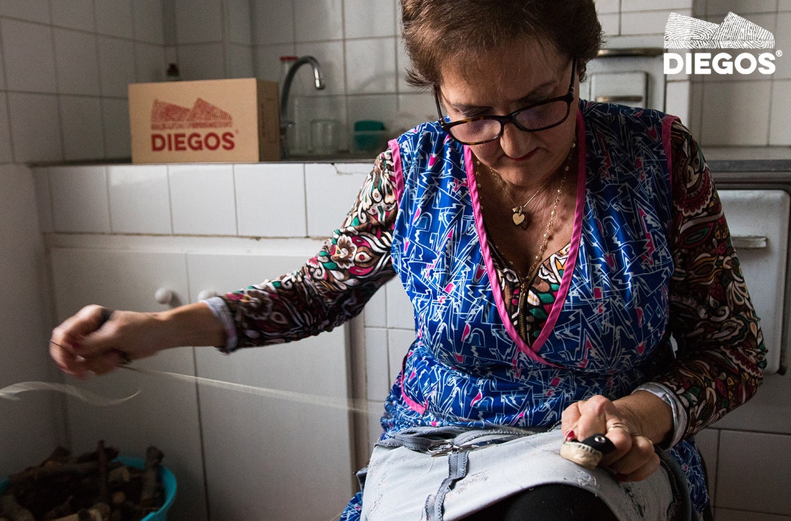 Espadrilles Key Chains Made in Spain DIEGOS® Hand Stitched - Etsy