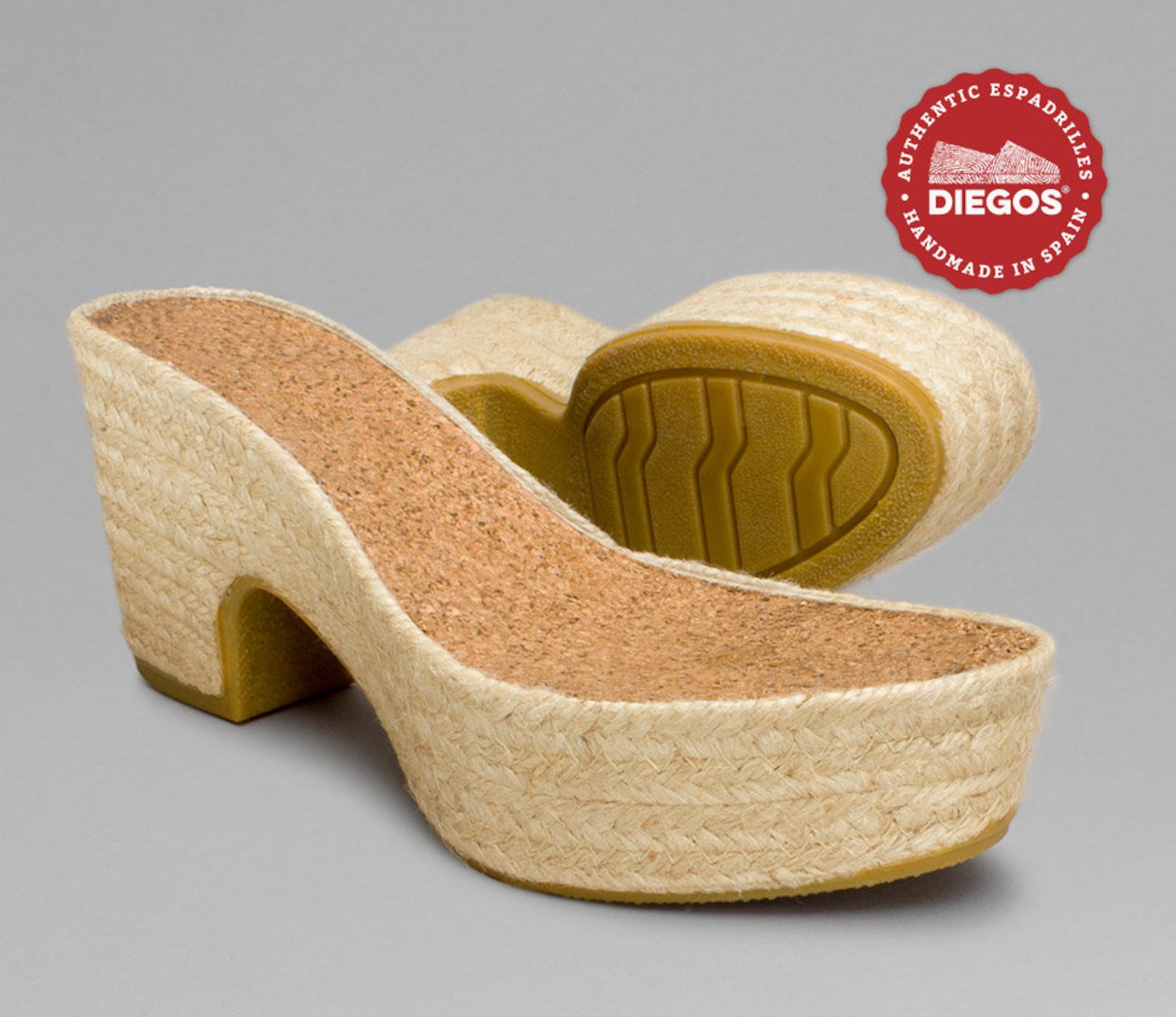 Espadrilles High Heel Platform Rope Soles Made in Spain Make Your Own ...