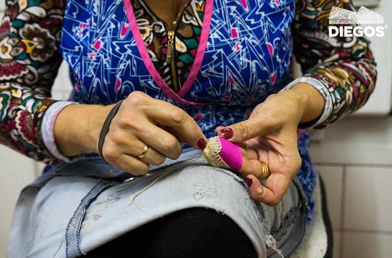 Espadrilles Key Chains Made in Spain DIEGOS® Hand Stitched | Etsy