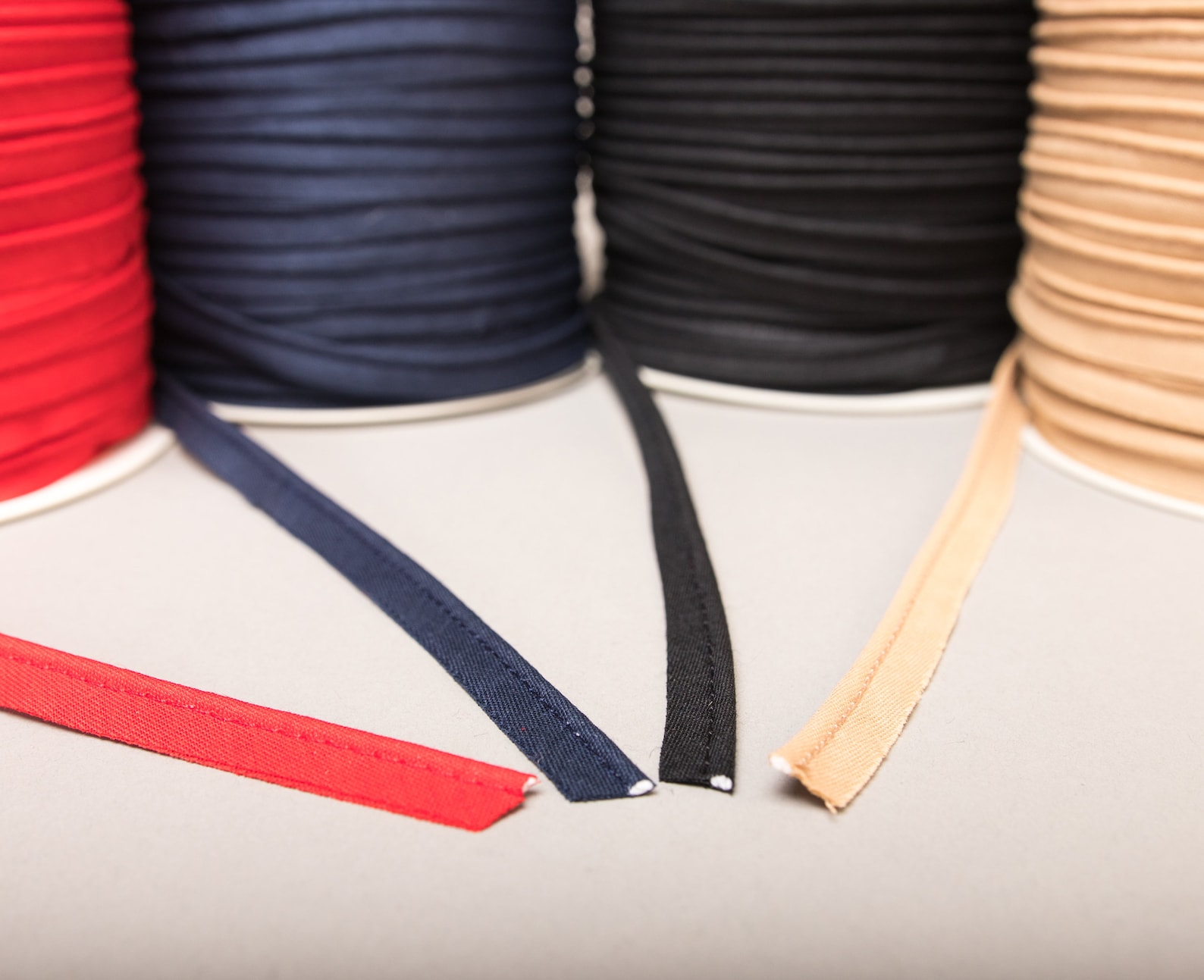 3mm Bias Cotton Ribbon Piping Made in Spain | Binding Covered Insertion ...