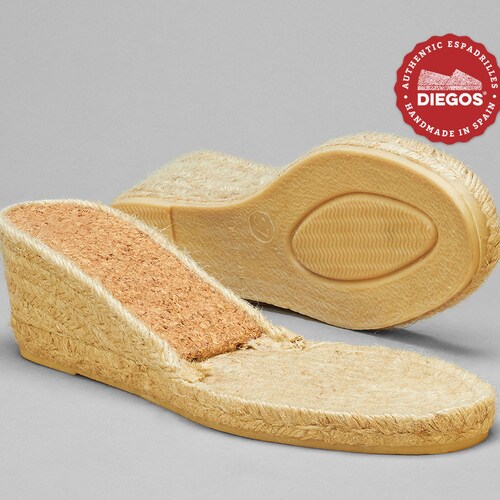 Espadrilles Platform High Wedge Rope Soles Made in Spain - Etsy