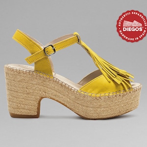 Espadrilles High Heel Platform Rope Soles | Made in Spain | Make Your ...