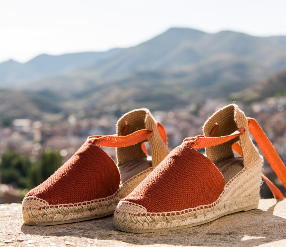 Espadrilles High Wedge Rope Soles Made in Spain Make Your - Etsy UK