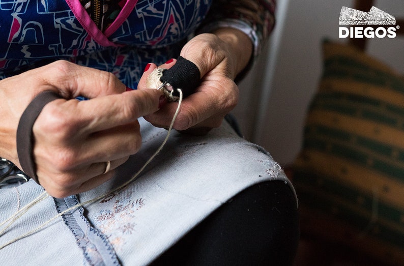 Espadrilles Key Chains Made in Spain DIEGOS® Hand Stitched | Etsy