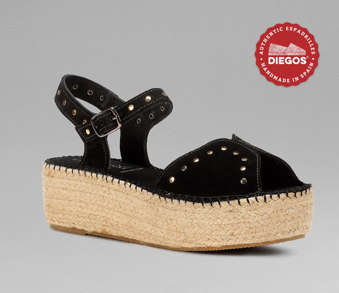Espadrilles Medium Platform Rope Soles Made in Spain Make - Etsy
