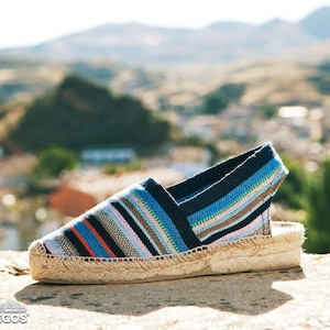 Espadrilles Medium Wedge Rope Soles | Made in Spain | Make Your Own ...