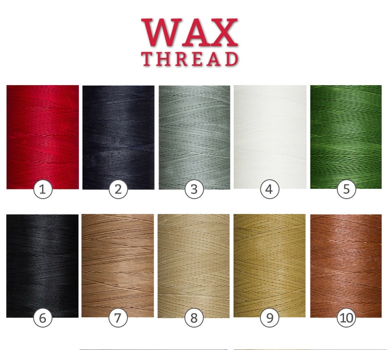 Wax Polyester Thread 1 Mm Made in Valencia Spain Multiple - Etsy