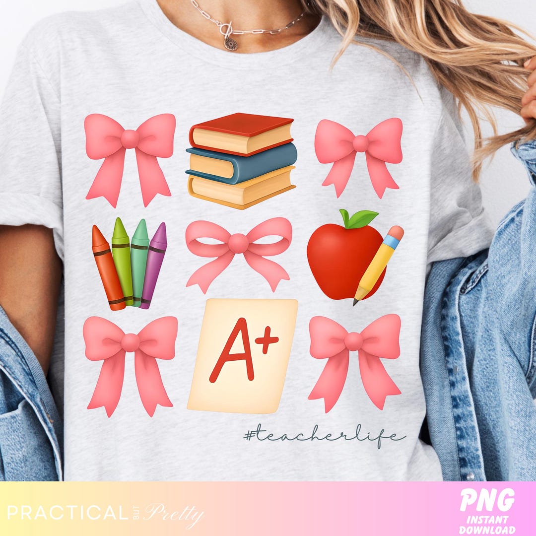 Preppy Teacher PNG Design | Best Teacher Ever PNG | Cool Teachers Club ...