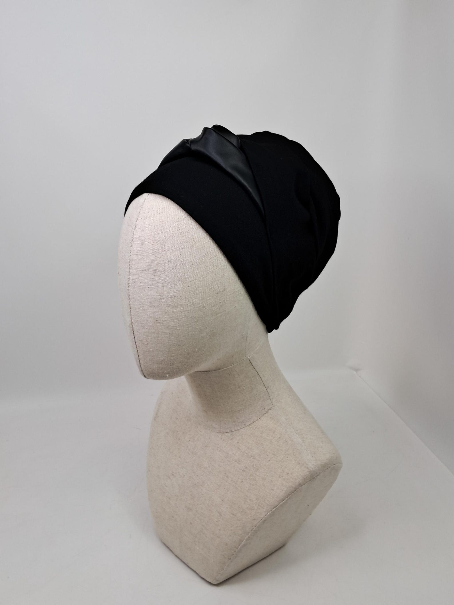 Stylish Turban for Women With Volume Effect. Casual Head Covering ...