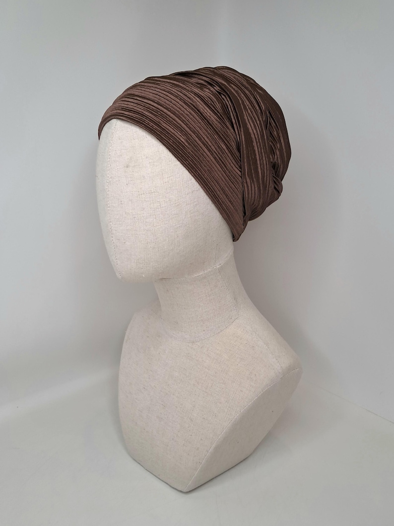 Elegant Womens Turban for Women. Lightweight Summer Pre Tied Turban Hat ...