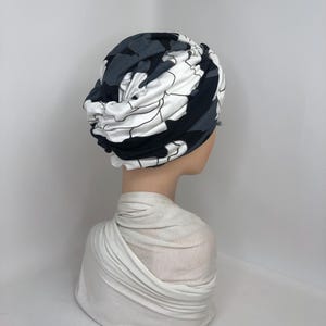 Cute Women Pre-tied Turban. Adjustable in Stylish Print. Turban Hijab ...