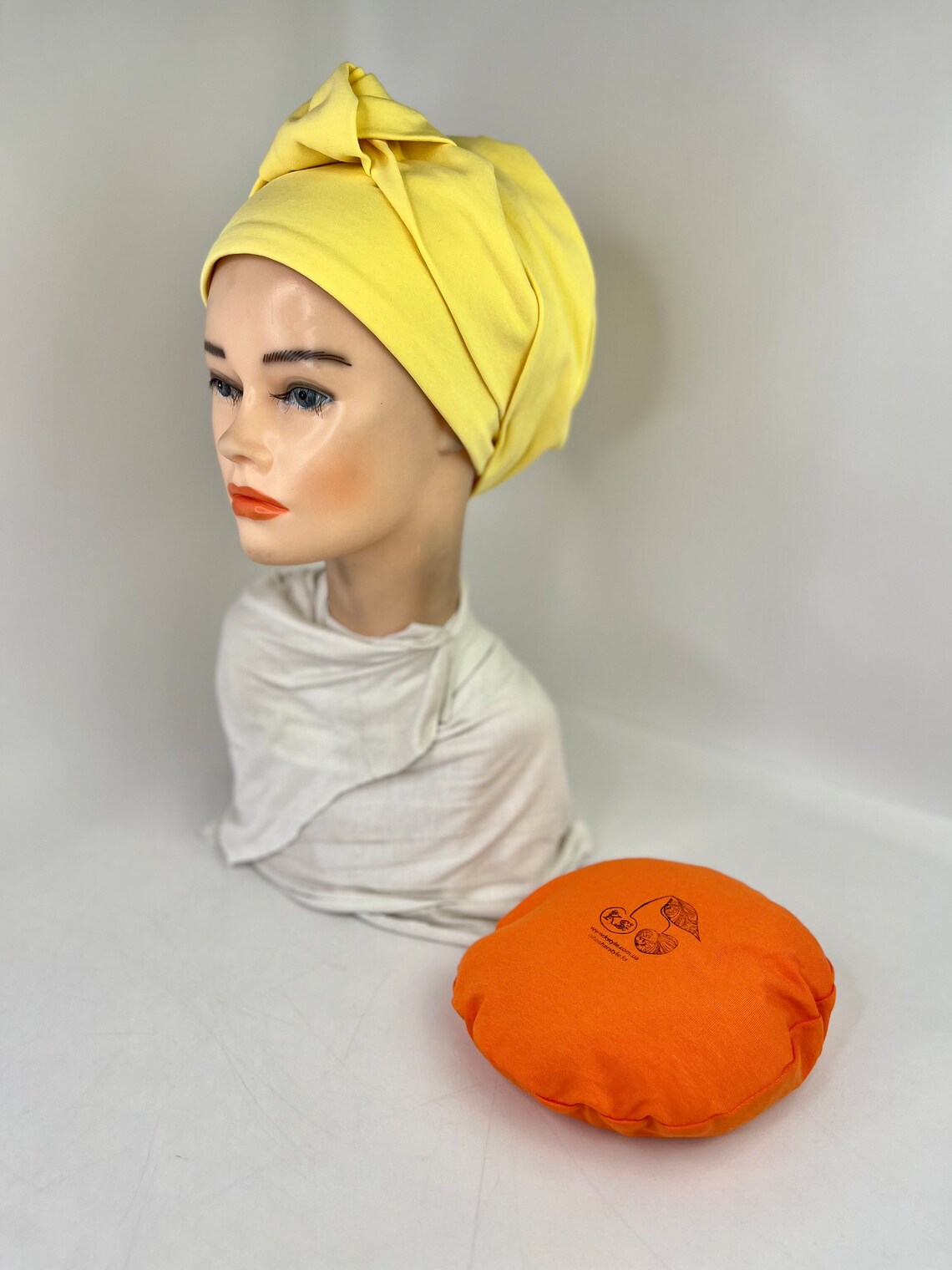 Lightweight Pre-tied Turban Adjustable Angie. Stylish Casual Head ...