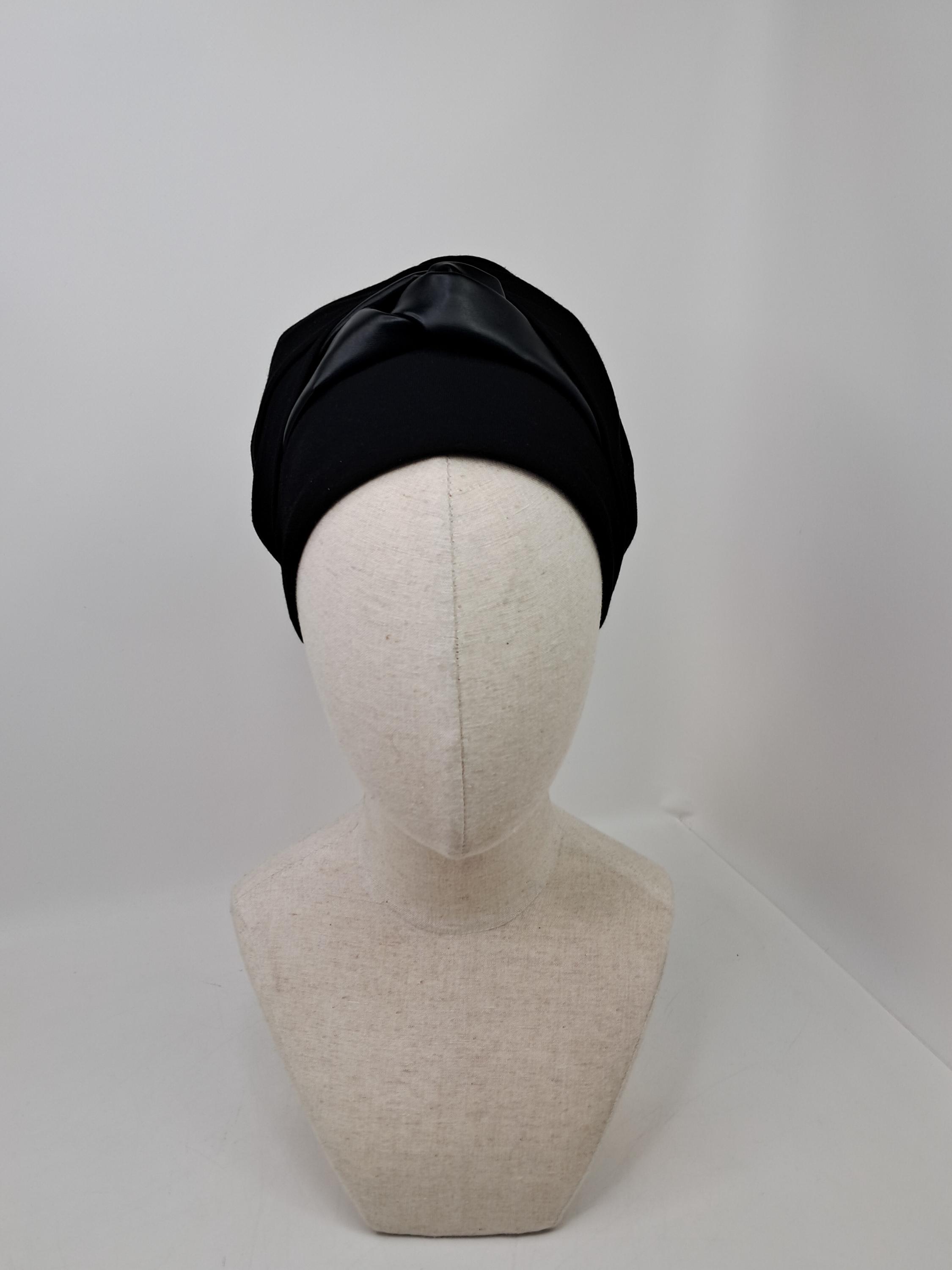 Stylish Turban for Women With Volume Effect. Casual Head Covering ...