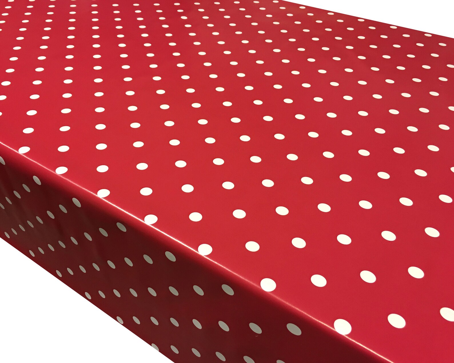 Red Polka Dot Spot PVC Vinyl Wipe Clean Tablecloth - ALL SIZES - Etsy