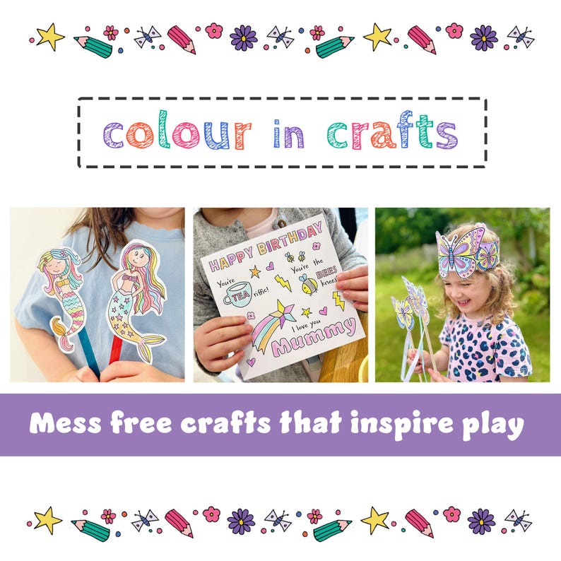 Printable Fairy Paper Doll Craft Activity, Paper Craft Kit, Make Your ...