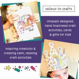 Narwhal Paper Doll, Printable Craft Activity, Colour in Paper Craft ...