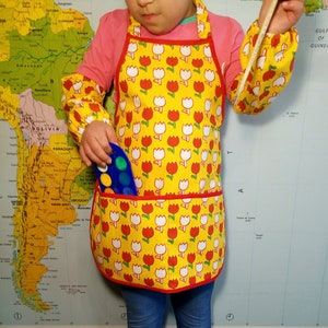 Kids Egg Apron With Chicken.children Egg Apron.apron for - Etsy