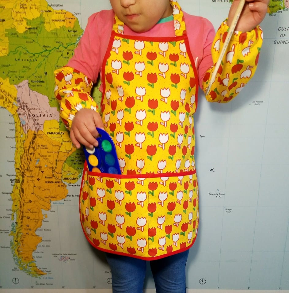Kids Egg Apron With Chicken.children Egg Apron.apron for - Etsy