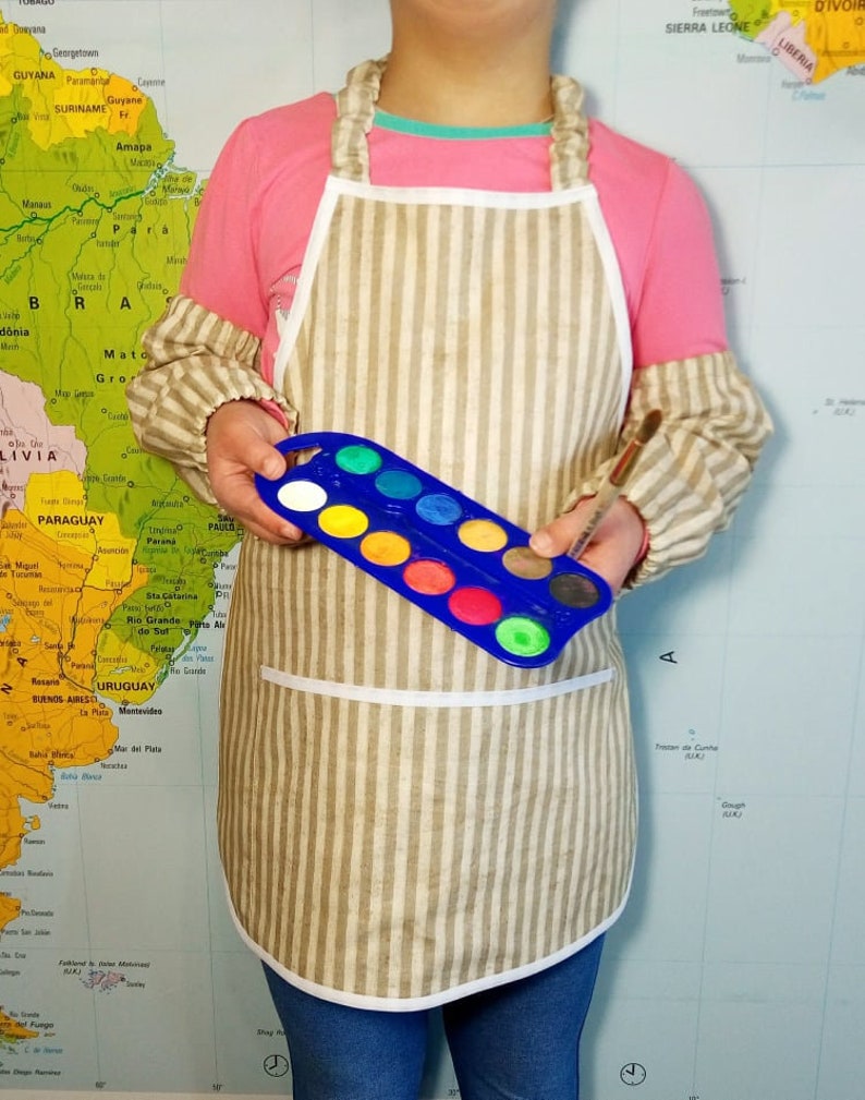 Kids Egg Apron With Chicken.children Egg Apron.apron for - Etsy