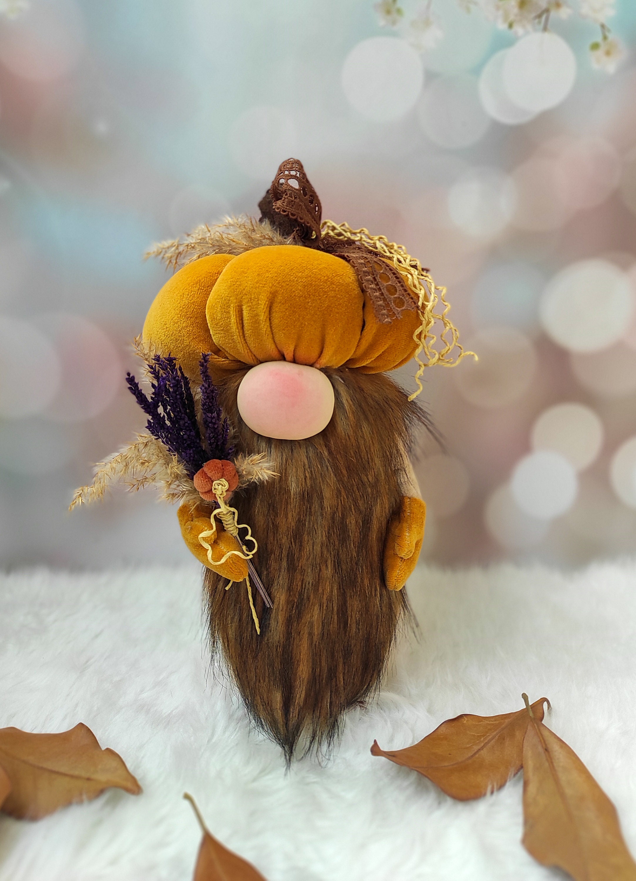 Fall Gnome,autumn Gnome,pumpkin Decor, Holiday Gnome, Nordic Fall Decor ...