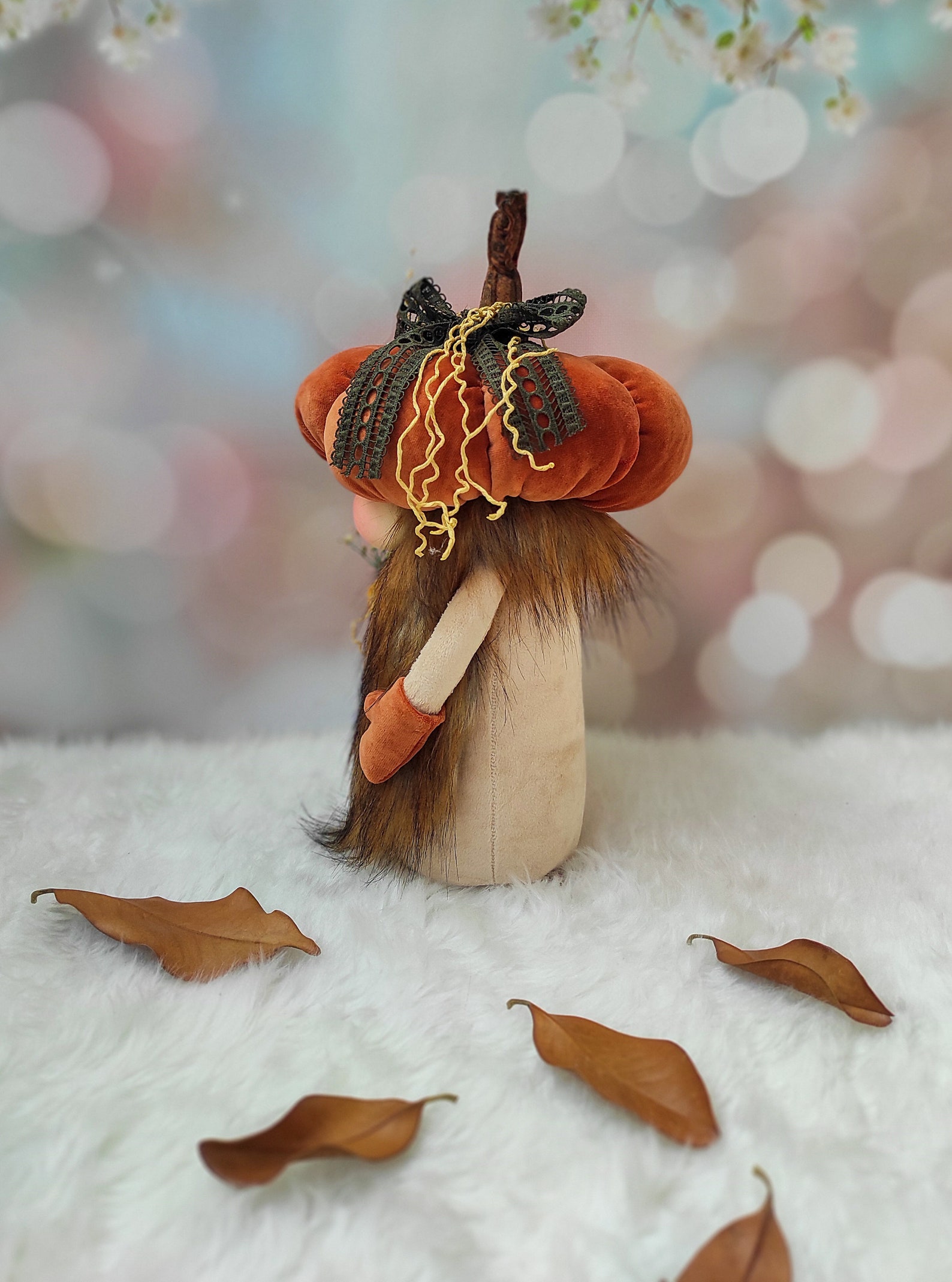 Fall Gnome,autumn Gnome,pumpkin Decor, Holiday Gnome, Home Sweet Home ...