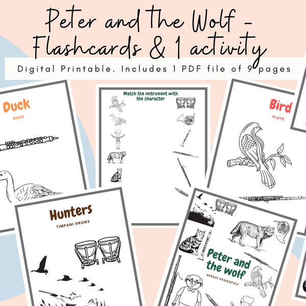 Peter and the Wolf - Etsy
