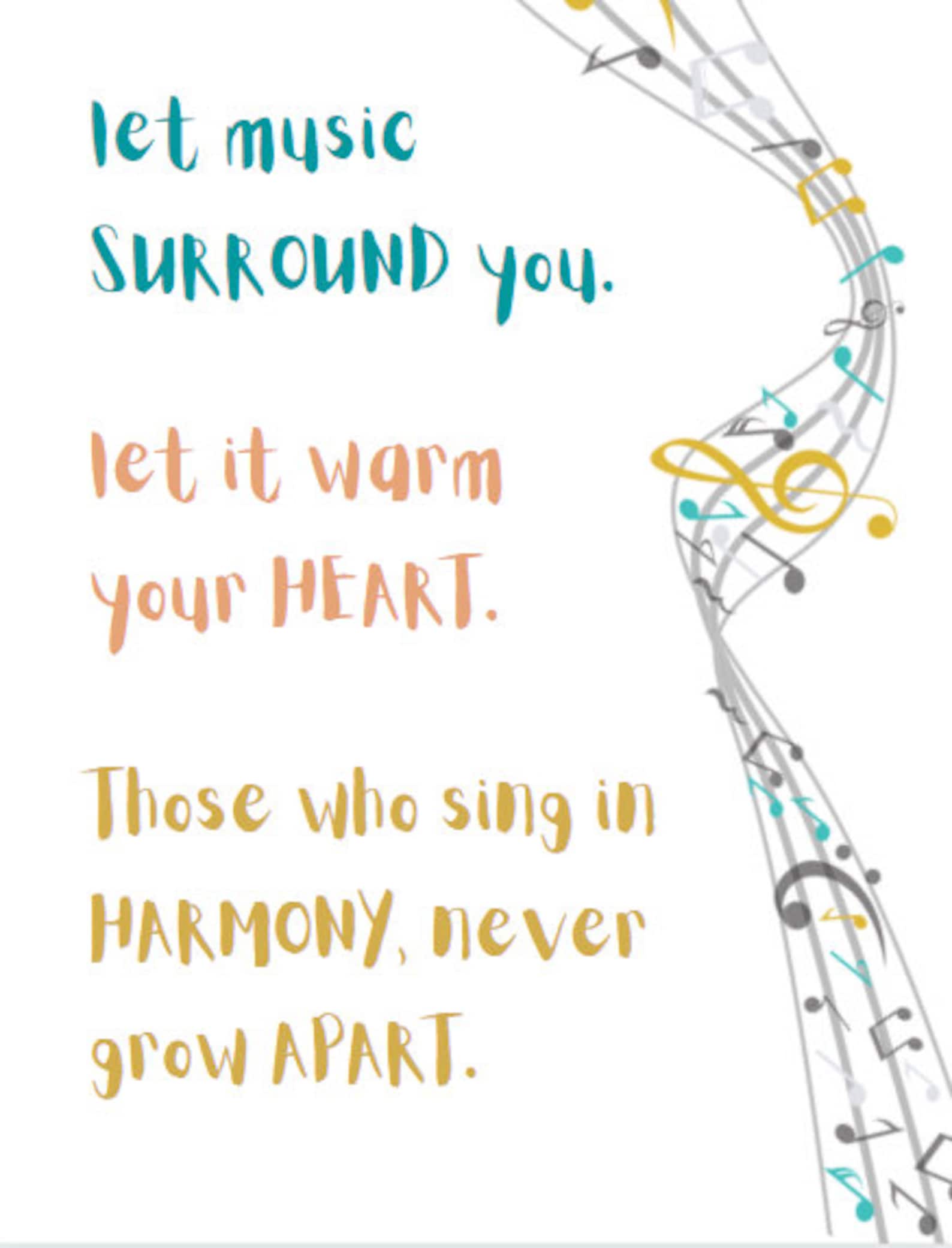 Inspirational MUSIC Class POSTERS. Wall Décor/art for the - Etsy