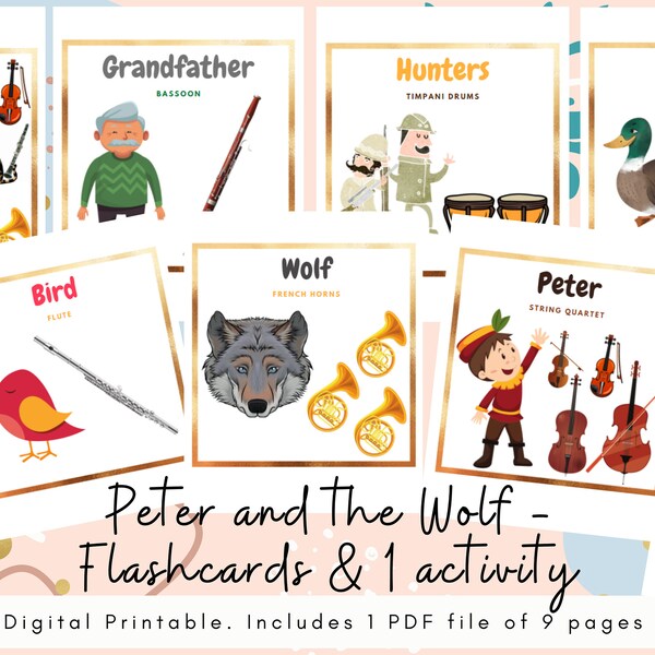 Peter and the Wolf - Etsy