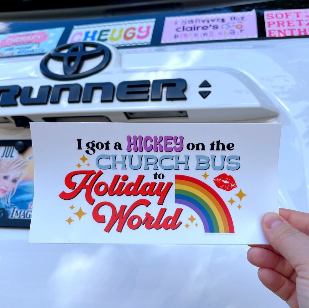 Hickey Bumper Sticker | Vinyl Sticker | Holiday World | Amusement Park ...
