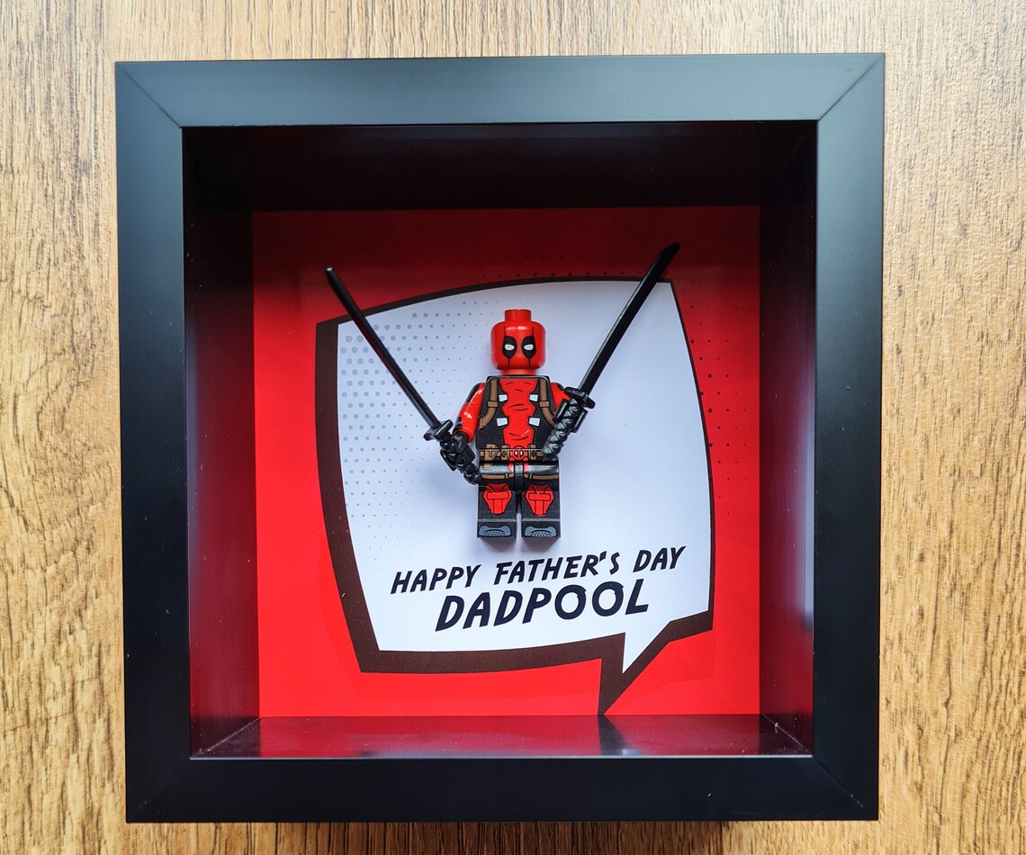 Custom Picture Box Frame Deadpool customisable with your | Etsy