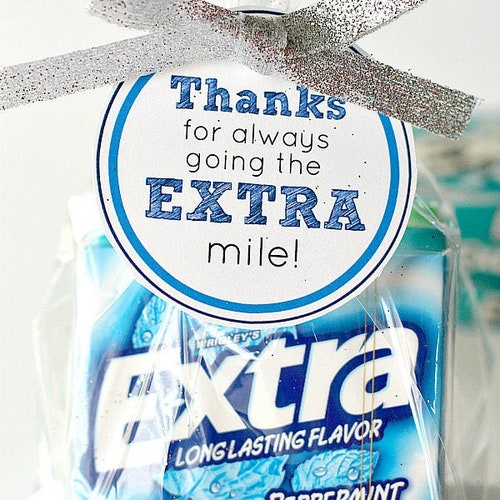 INSTANT DOWNLOAD Extra Gum Teacher Appreciation Printables - Etsy