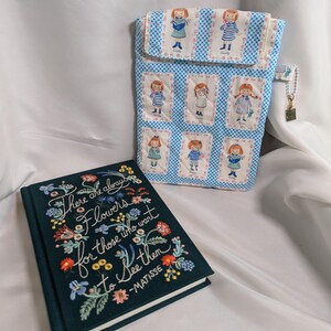 Blue and White Book Cover - Etsy