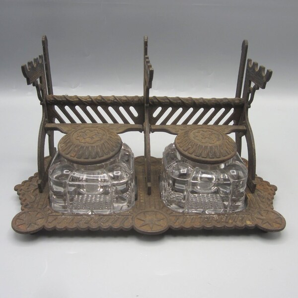 Double Inkwell - Etsy