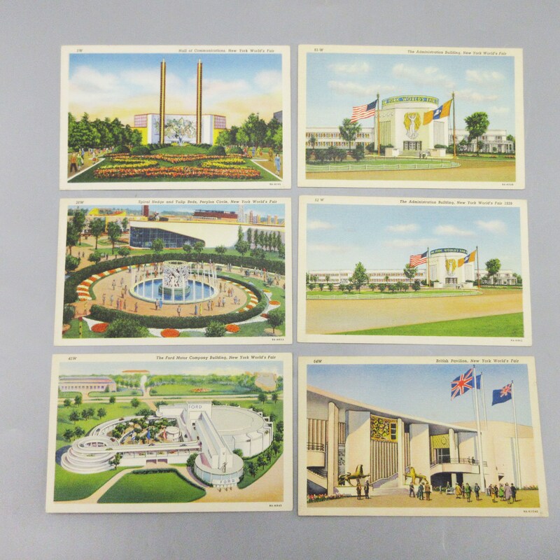 Worlds Fair Postcard - Etsy