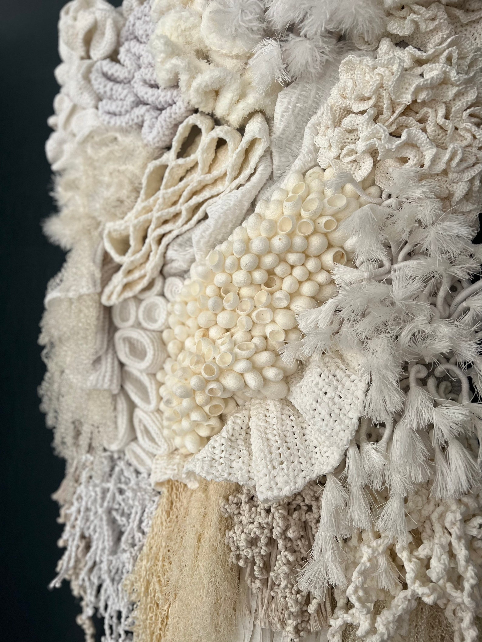 Coral Reef Wall Hanging Large Modern Macrame Woven Tapestry - Etsy