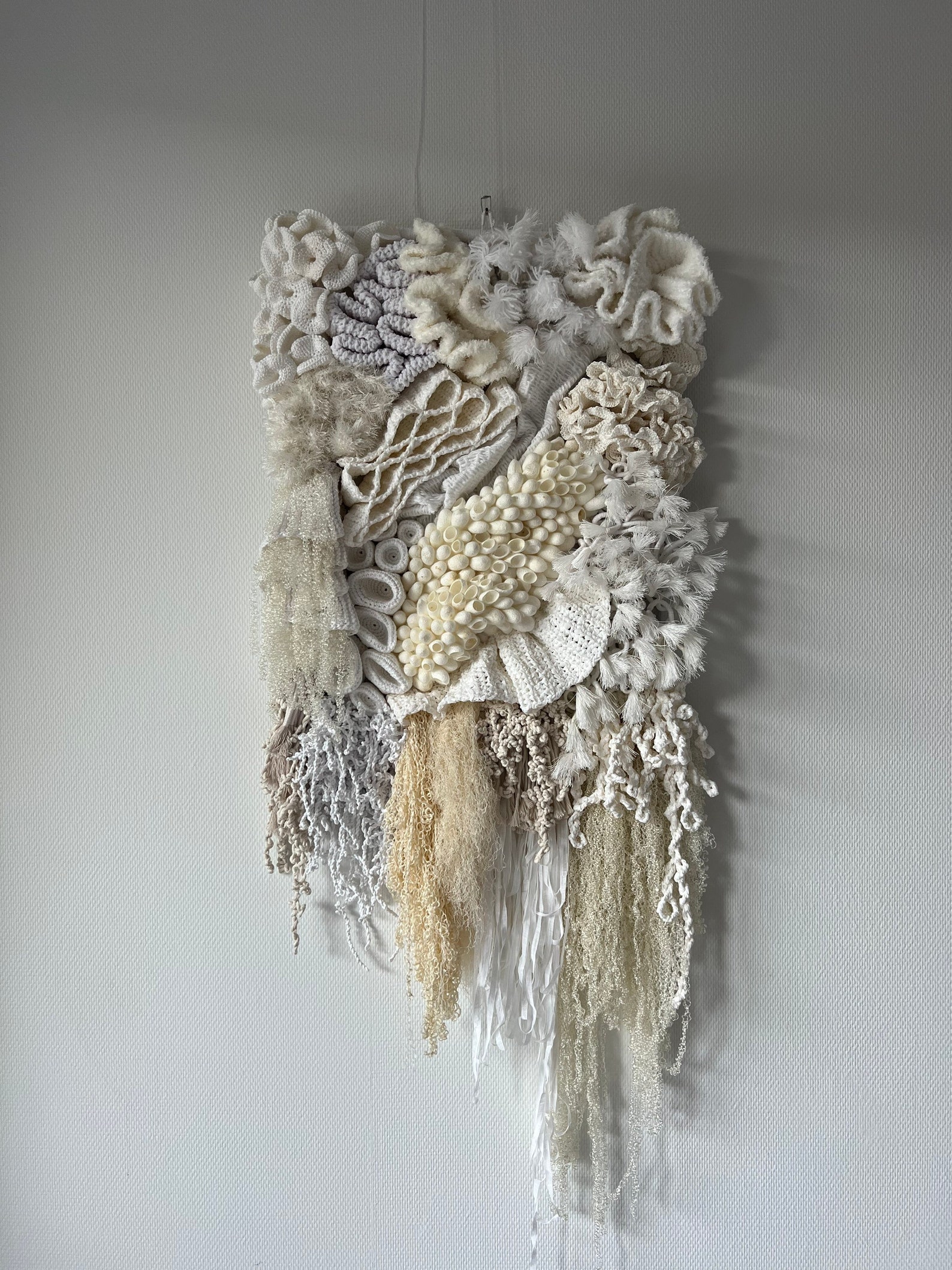 Coral Reef Wall Hanging Large Modern Macrame Woven Tapestry - Etsy