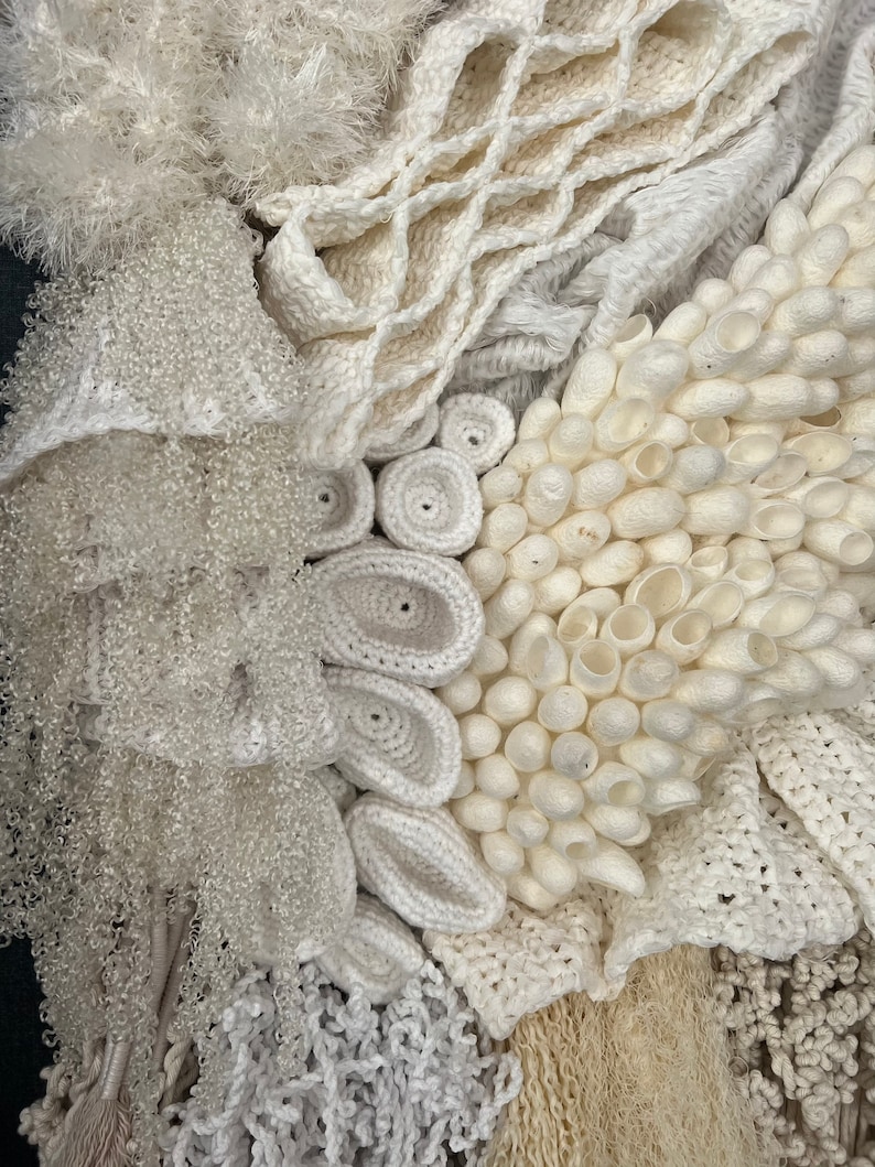 Coral Reef Wall Hanging Large Modern Macrame Woven Tapestry - Etsy