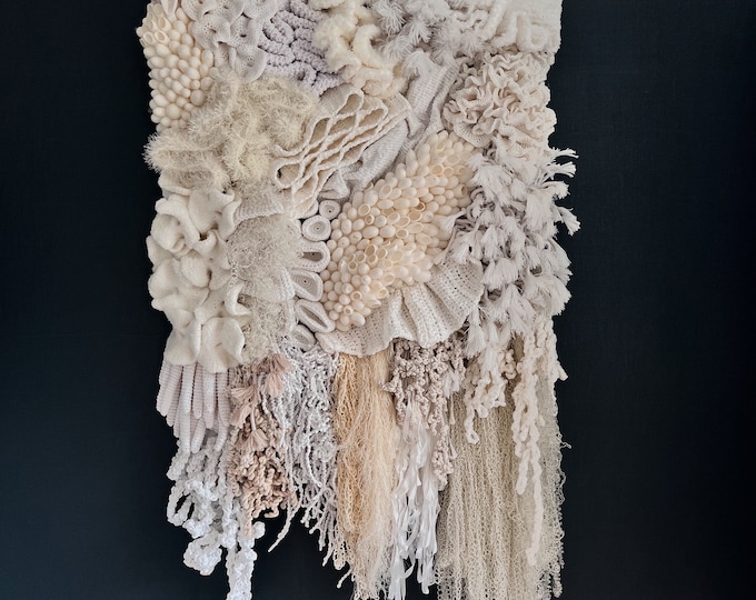 Coral Reef Wall Hanging Large Modern Macrame Woven Tapestry wall ...