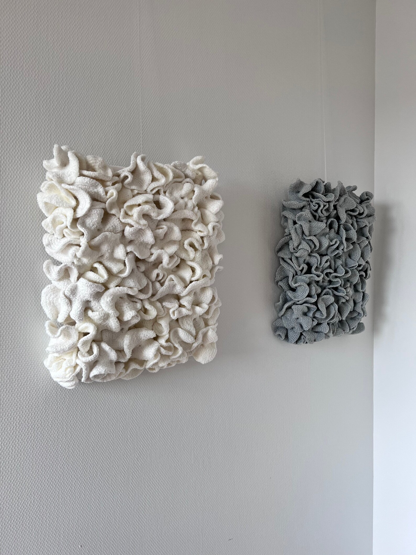 Textile Art for Wall, 3d Coral Reef Wall Art, Macrame Wall Hanging ...