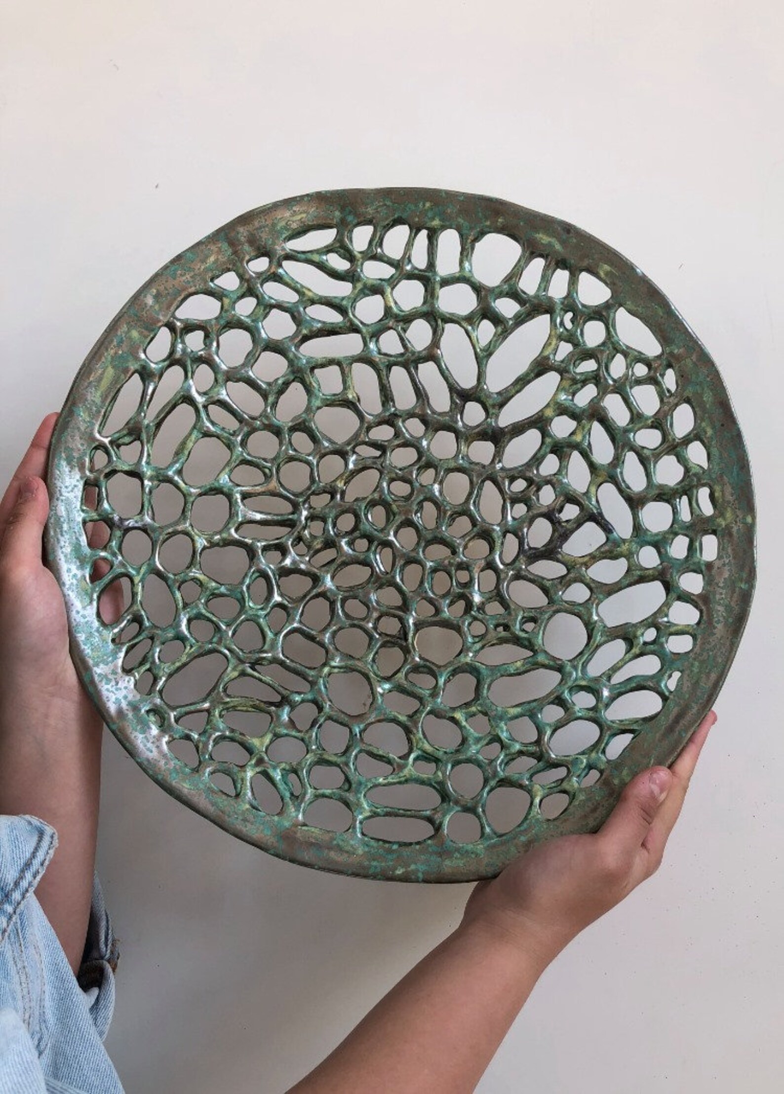 Handmade Sculpture, Modern Art Ceramics, Porcelain Wall Art, Wall ...