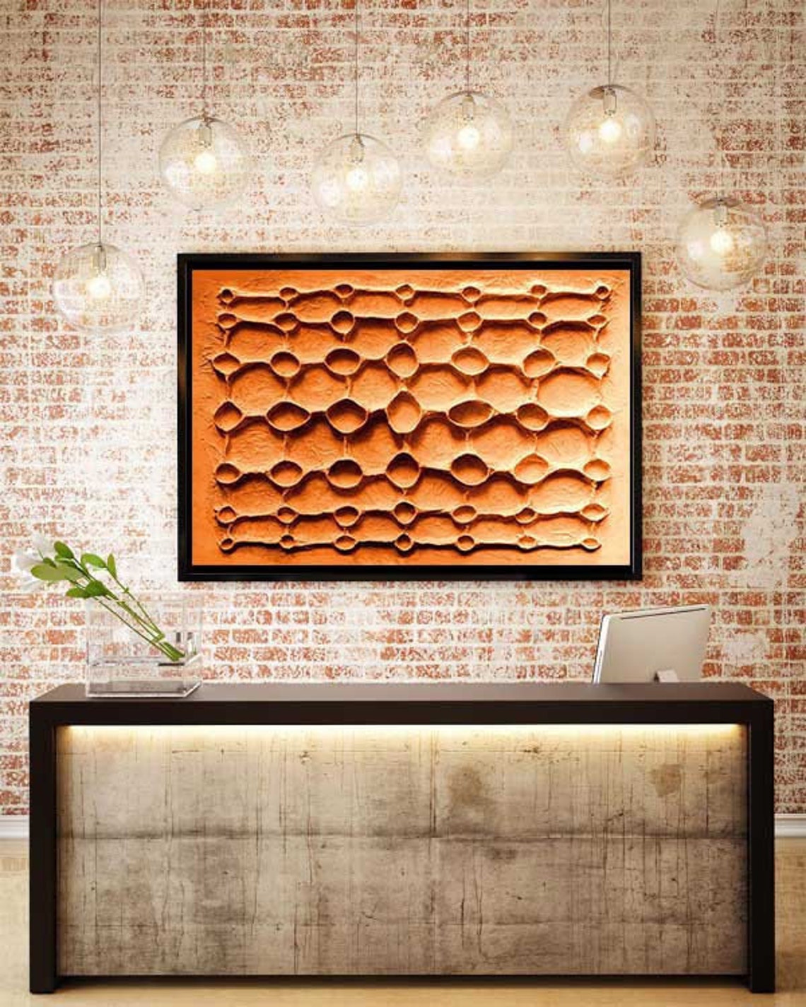 Abstract Art, Cells, Geometric Art Print, Modern Wall Decor, Geometric ...