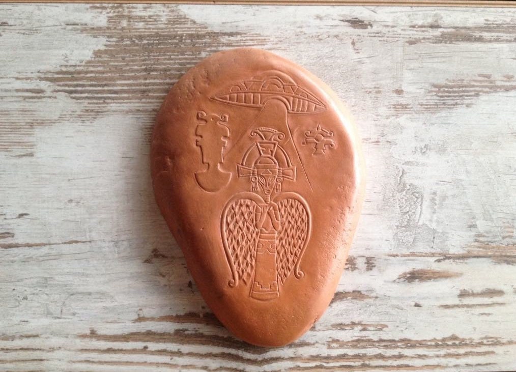 Ancient Aliens Ancient Artifacts Alien Ceramic Tile - Etsy