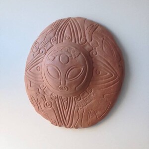 Ancient Artifacts, Ancient Aliens, Sun, Solar Symbol, Ceramic Tile ...