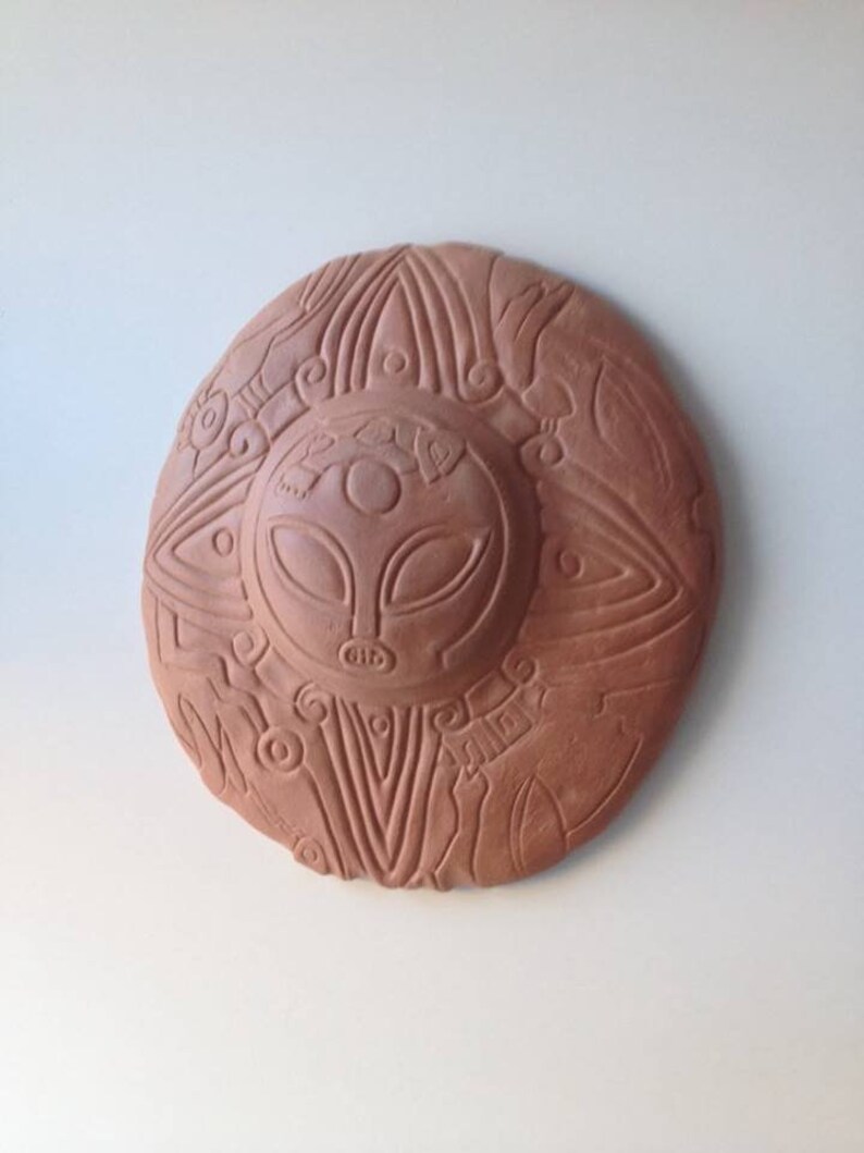Ancient Artifacts, Ancient Aliens, Sun, Solar Symbol, Ceramic Tile ...