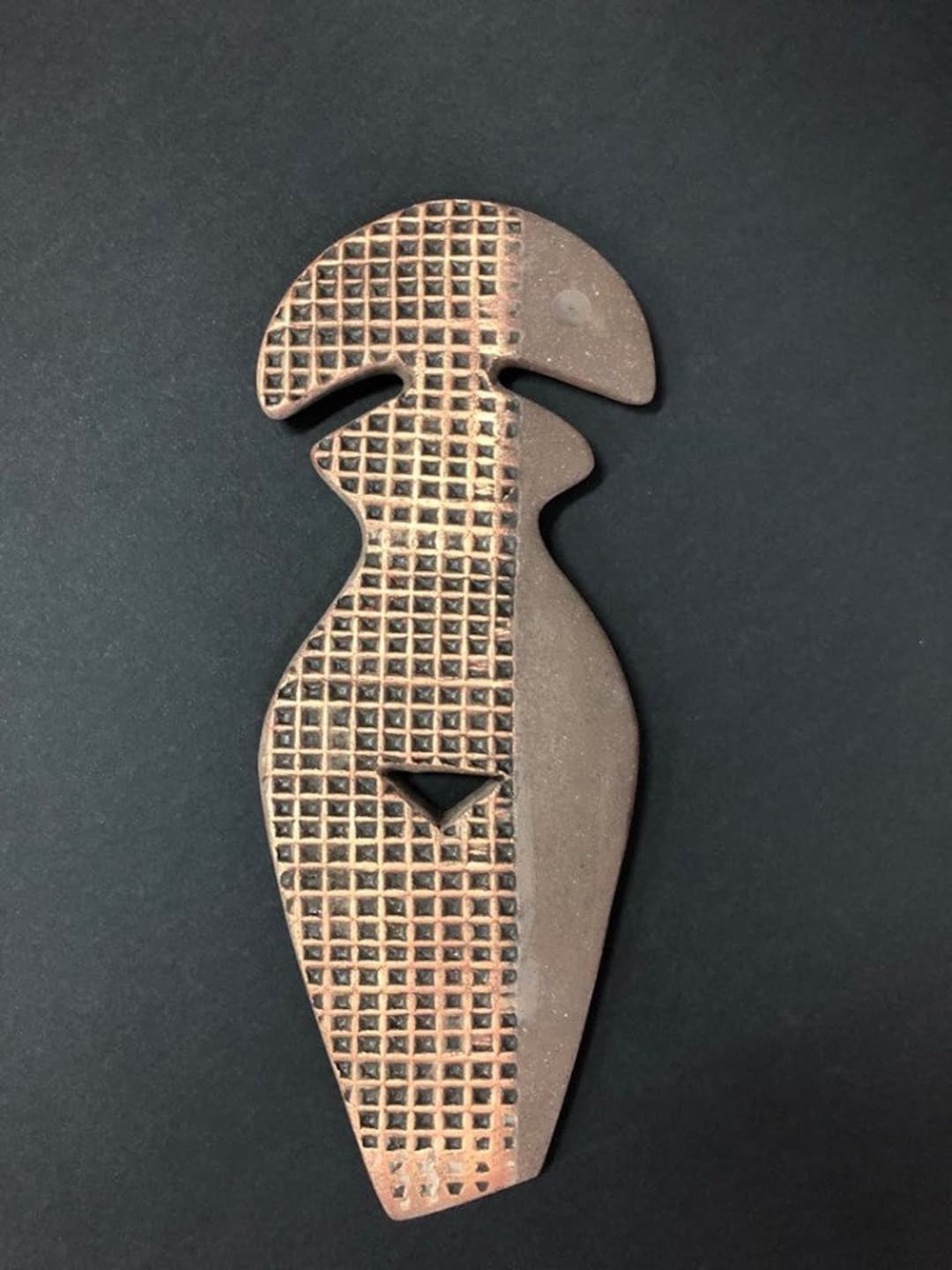 Ceramic Mother Goddess Wall Sculpture, Neolithic Venus Art Decor - Etsy